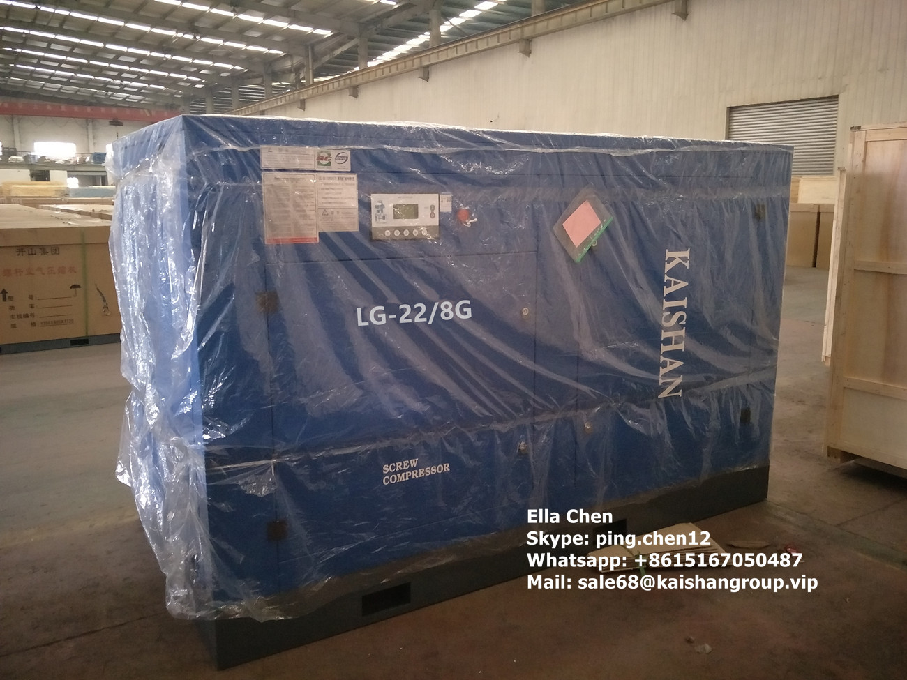 22m3 0.8mpa 움직이지 않는 전기 로터리 스크류 공기 압축기 116 Psi 777 시에프엠 180 HP